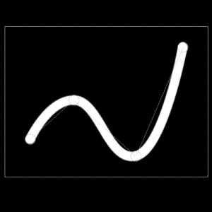 AviUtl、TrackingラインEasyで曲線を引く – FLAPPER