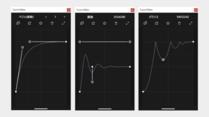 AviUtl、イージングをウィンドウ上で編集するCurve Editor – FLAPPER
